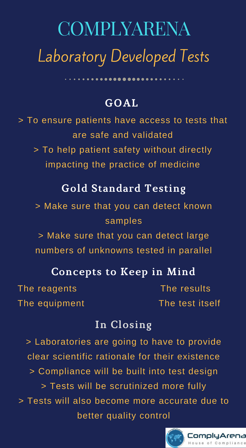 Laboratory Developed Tests, Medical Device Webinar, FDA Regulatory ...